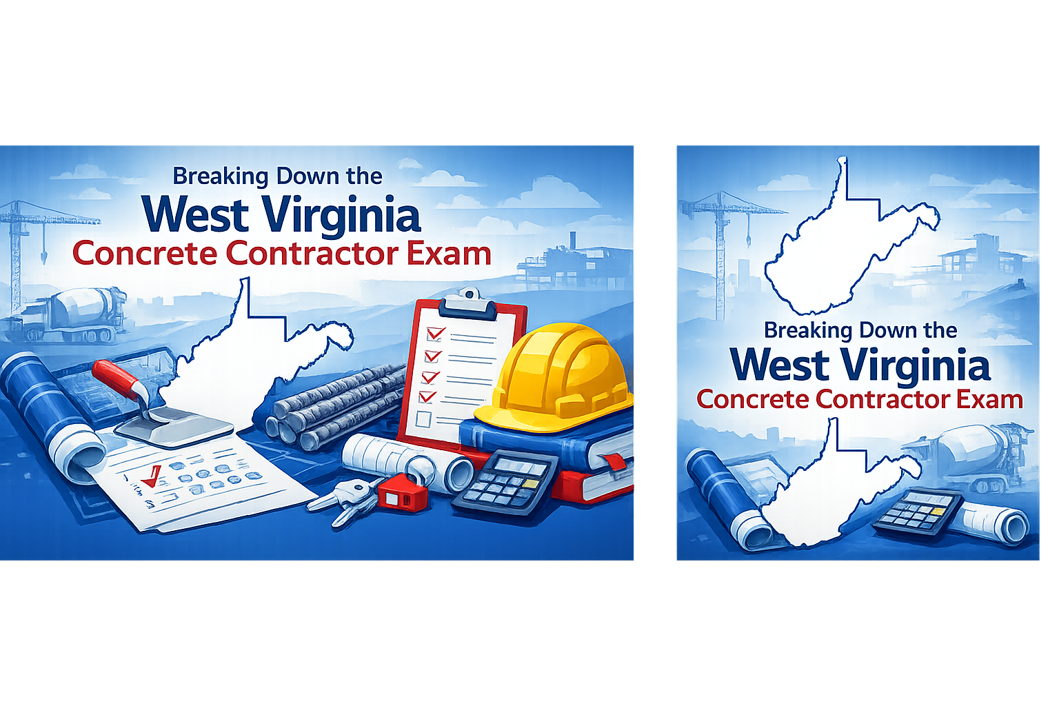 Breaking Down the West Virginia Concrete Contractor Exam – 1 Exam Prep