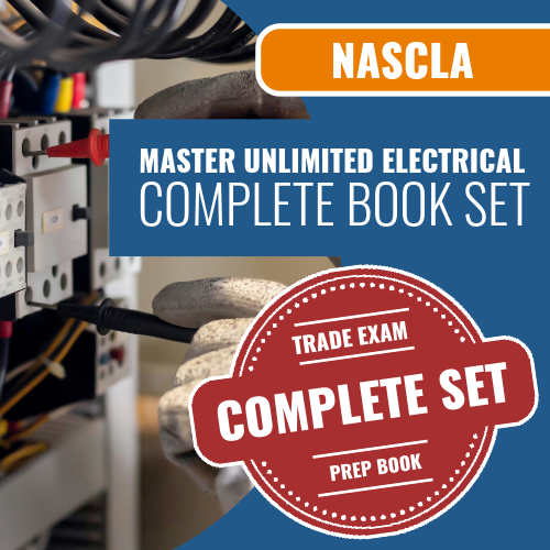 NASCLA Master Unlimited Electrical Book Package – 1 Exam Prep