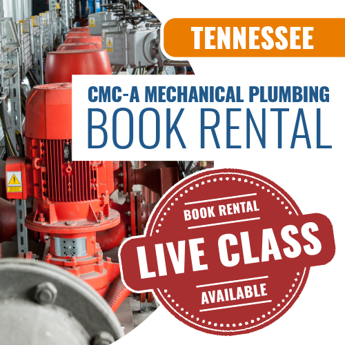 Tennessee CMC-A-Mechanical Plumbing - Books & Courses Rental Package