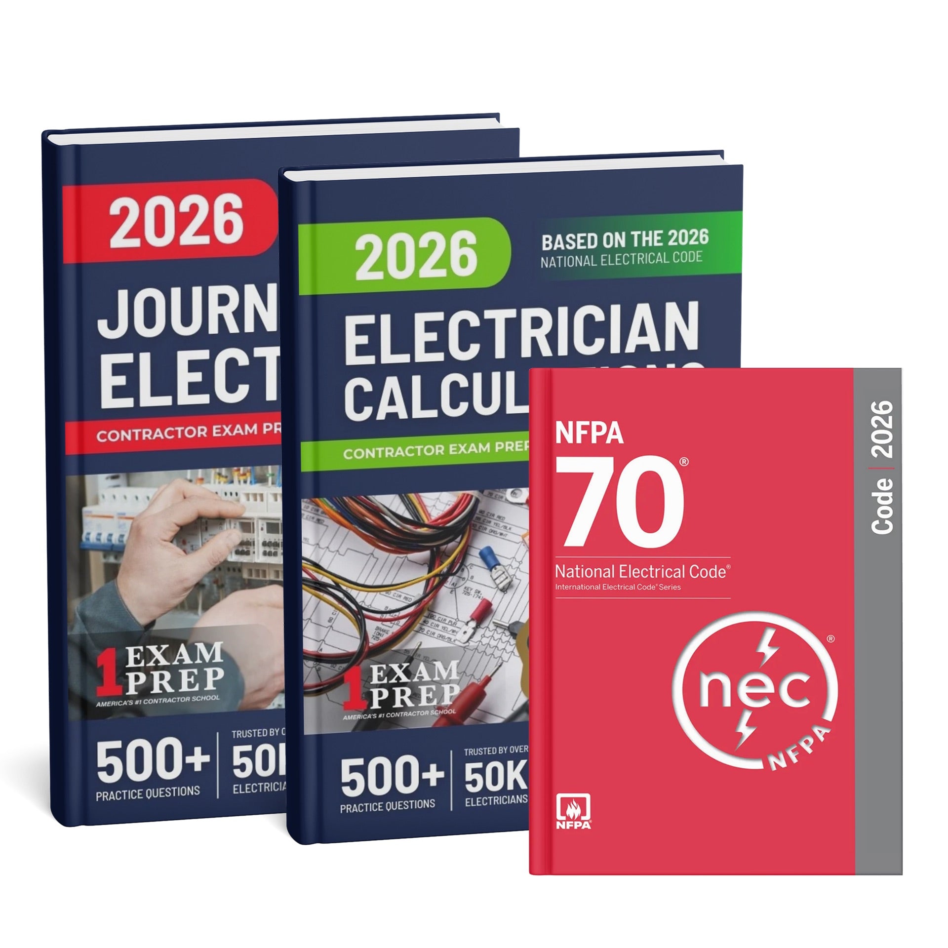 2026 Journeyman Electrician + Electrician Calculations Study Guides