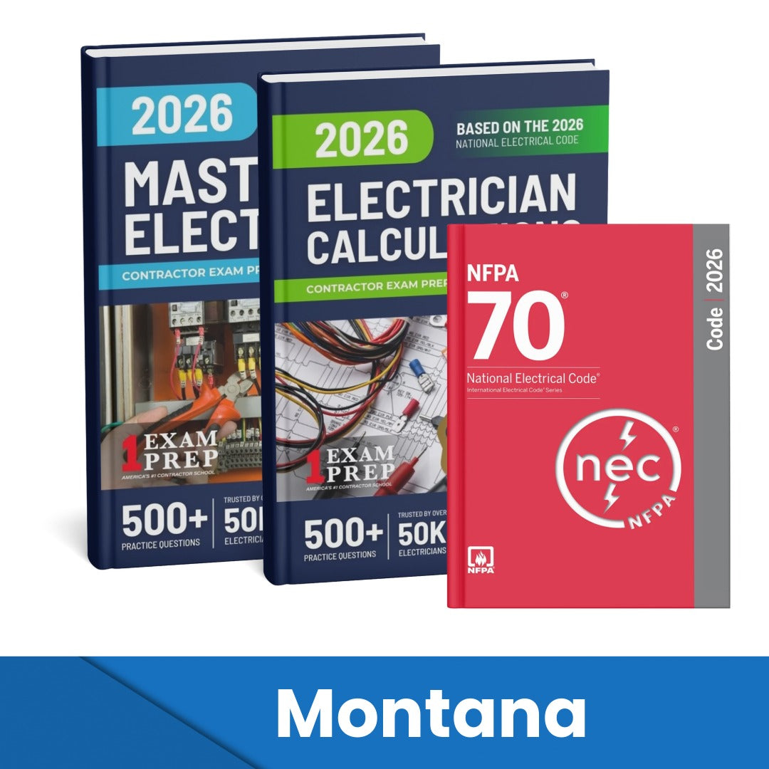 2026 Montana Master Electrician + Electrician Calculations Study Guide ...