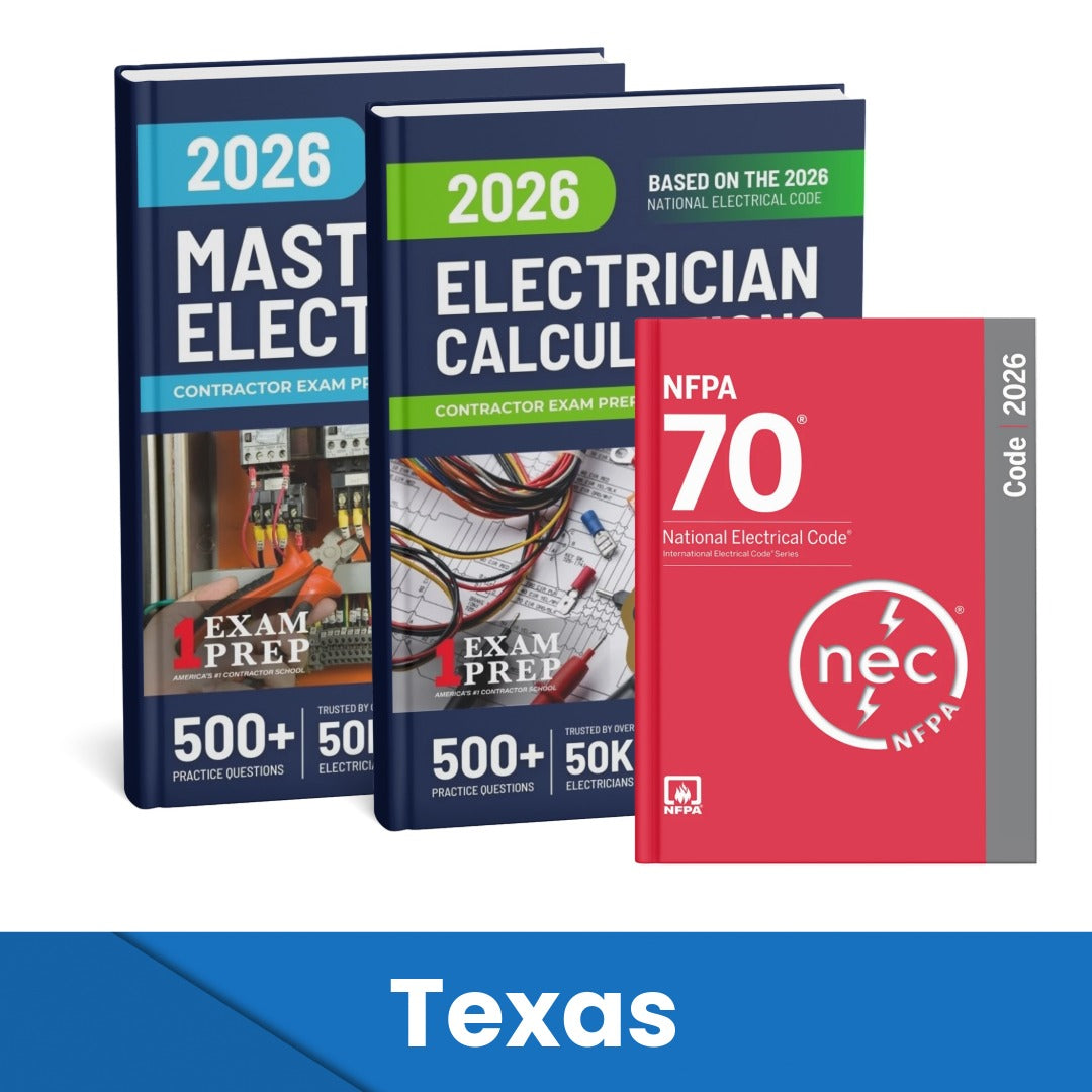 2026 Texas Master Electrician + Electrician Calculations Study Guides ...