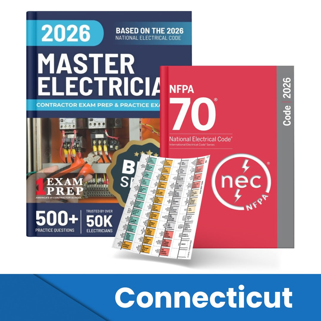 2026 Connecticut Master Electrician Study Guide & National Electrical ...