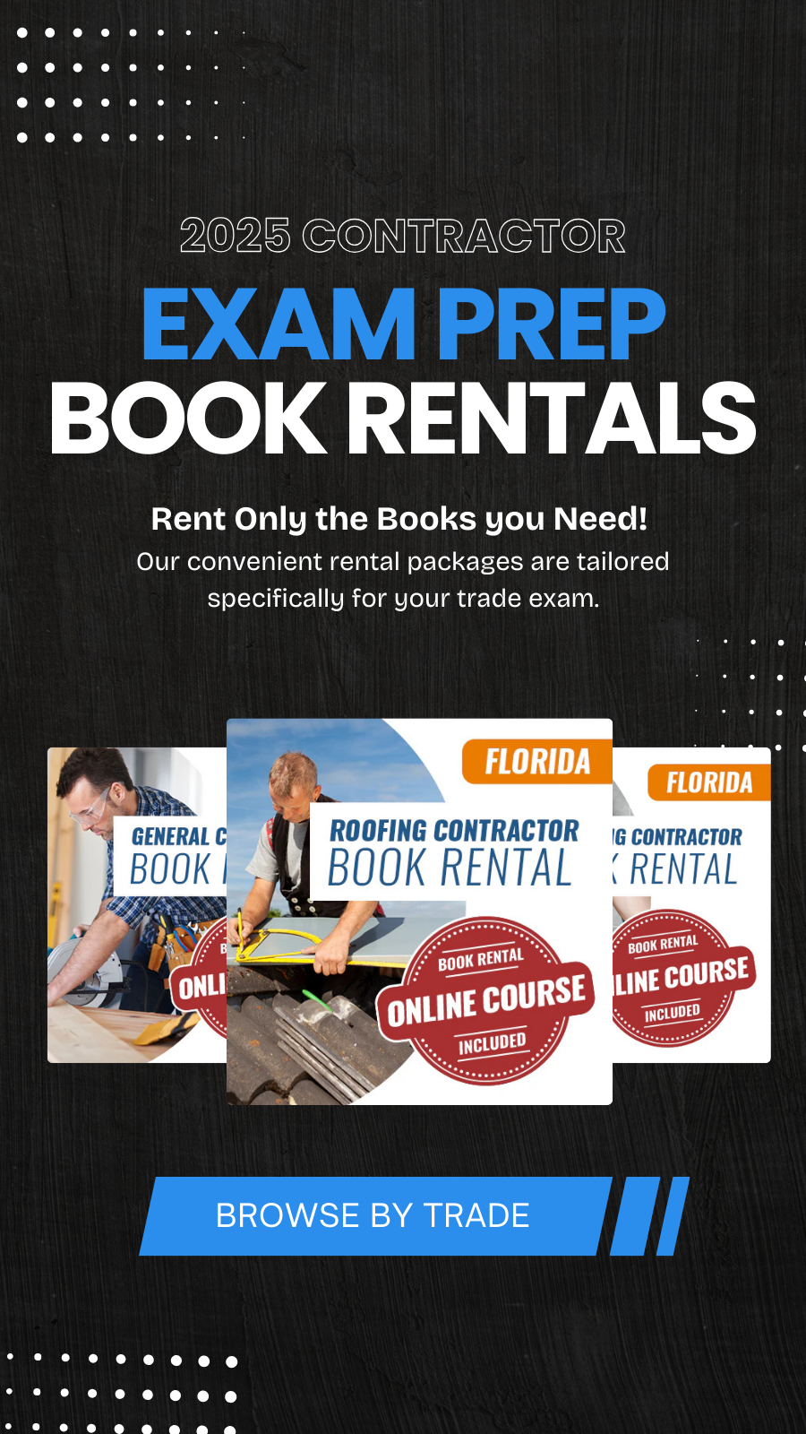 1 Exam Prep | 1ExamPrep | oneexamprep | Contractor Exam Books