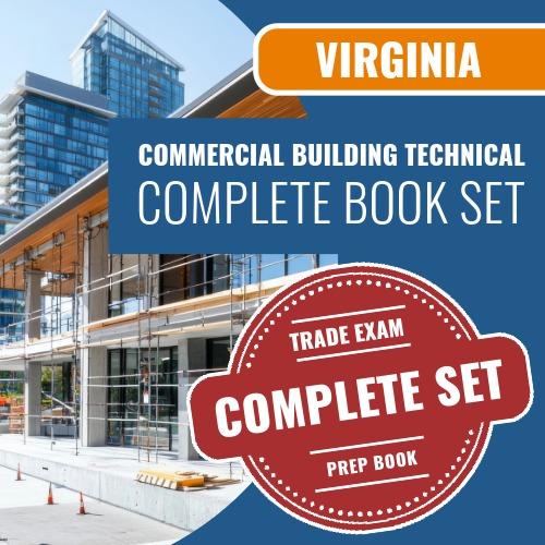 Virginia Commercial Building Technical Contractor Book Package – 1 Exam ...