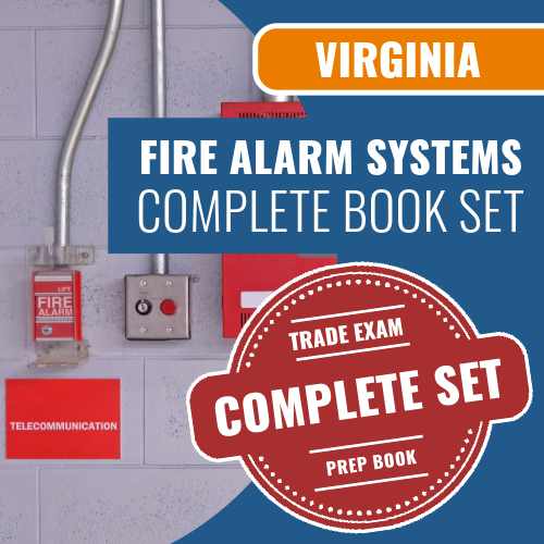 Virginia Fire Alarm Contractor Exam Complete Book Package – 1 Exam Prep