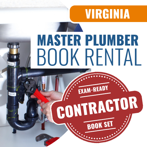 Virginia Master Plumber - Book Rental Package