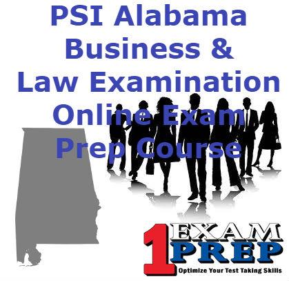 Alabama Business and Law Examination - Online Exam Prep Course