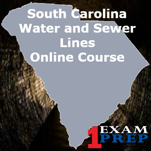 South Carolina Water and Sewer Lines Contractor - Online Exam Prep Cou